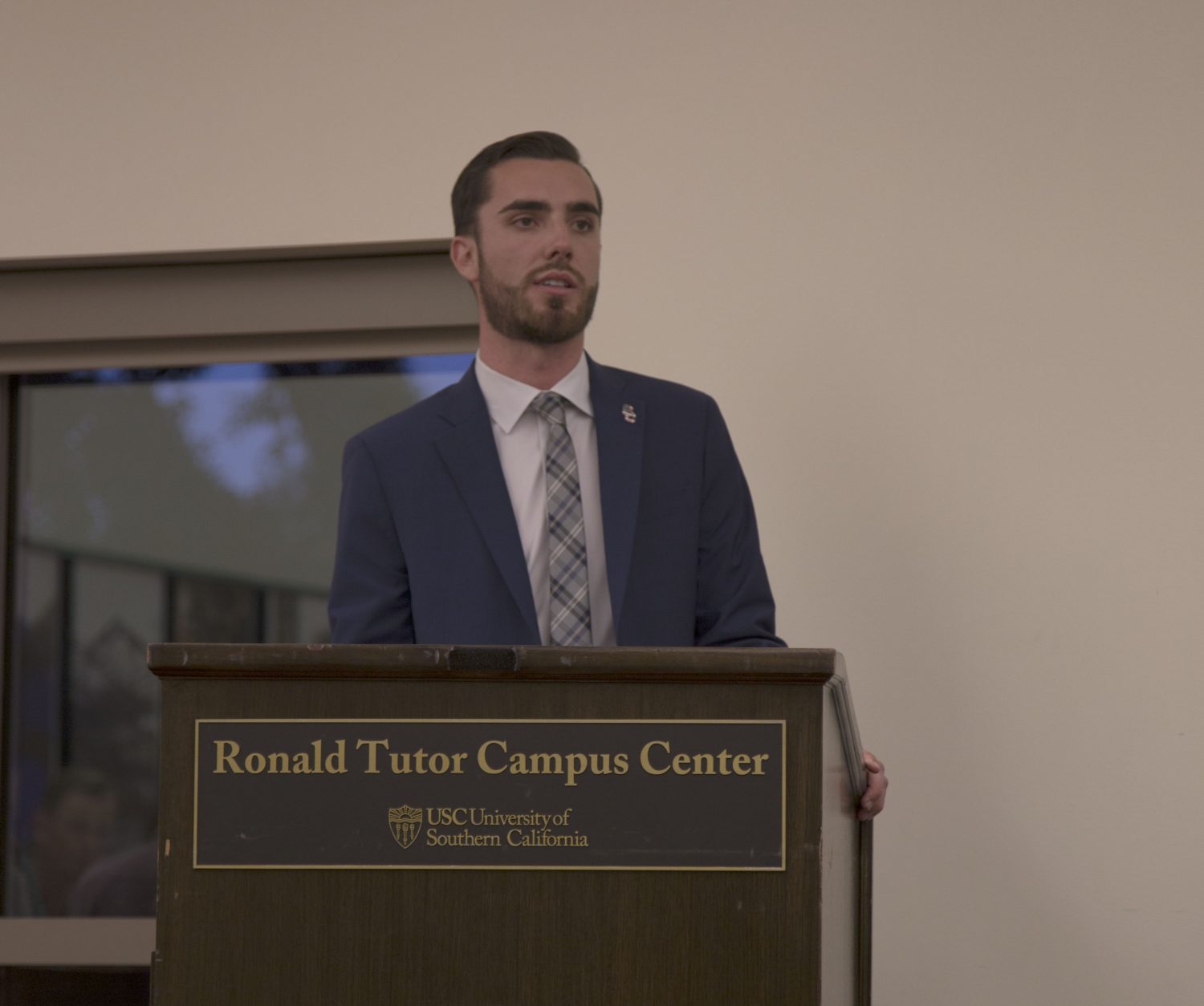 USG President Austin Dunn gives State of USG speech - Daily Trojan