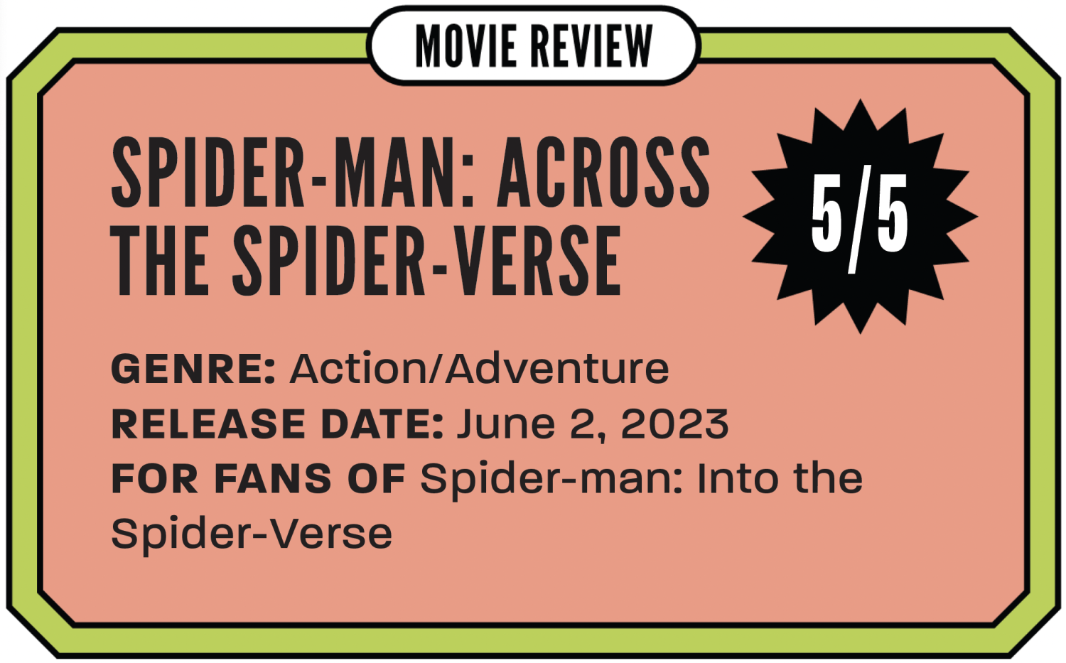 REVIEW: 'Across the Spider-Verse' is the movie of the year - Daily Trojan