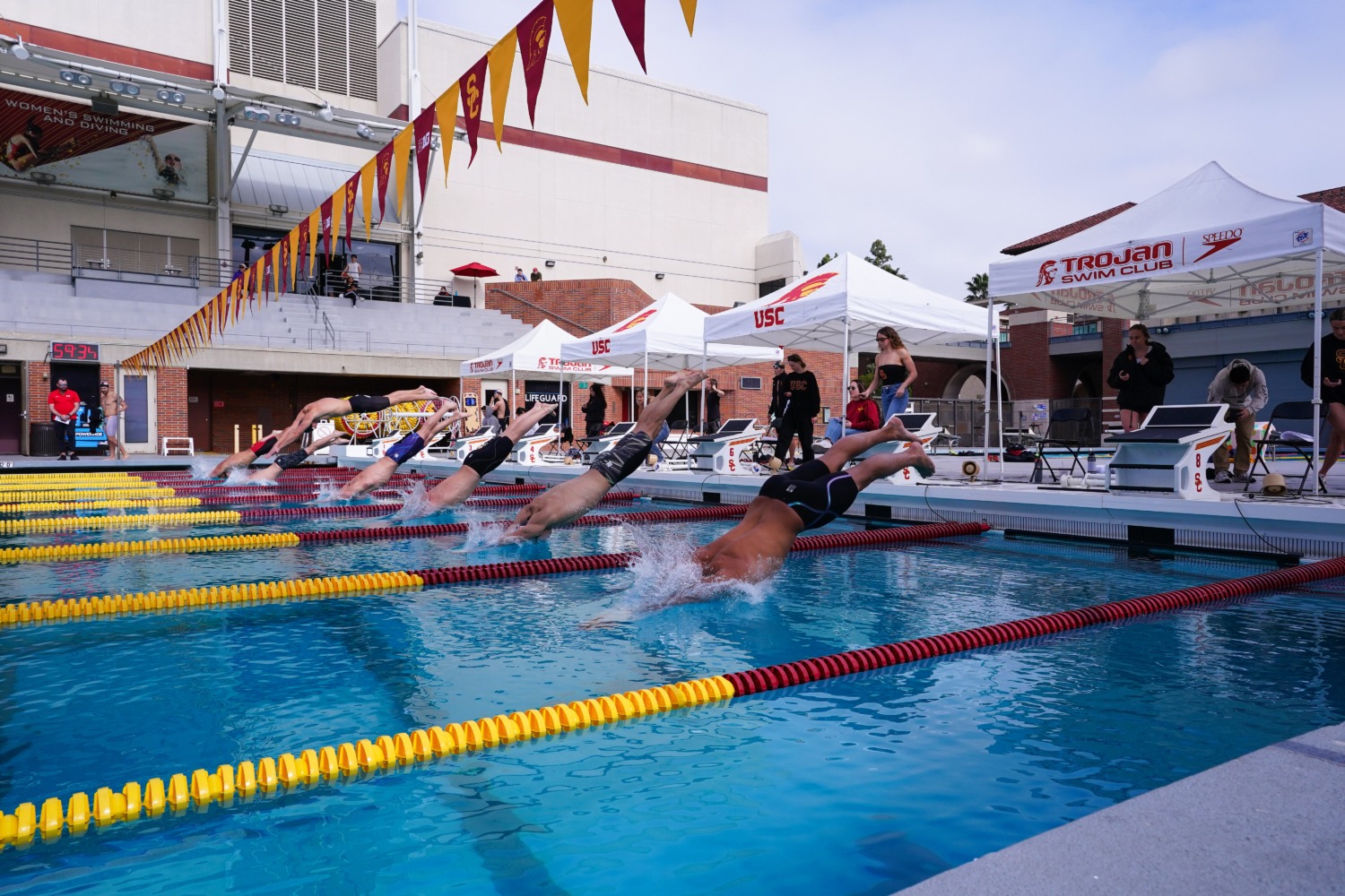 Swim and dive hits the water for new season - Daily Trojan