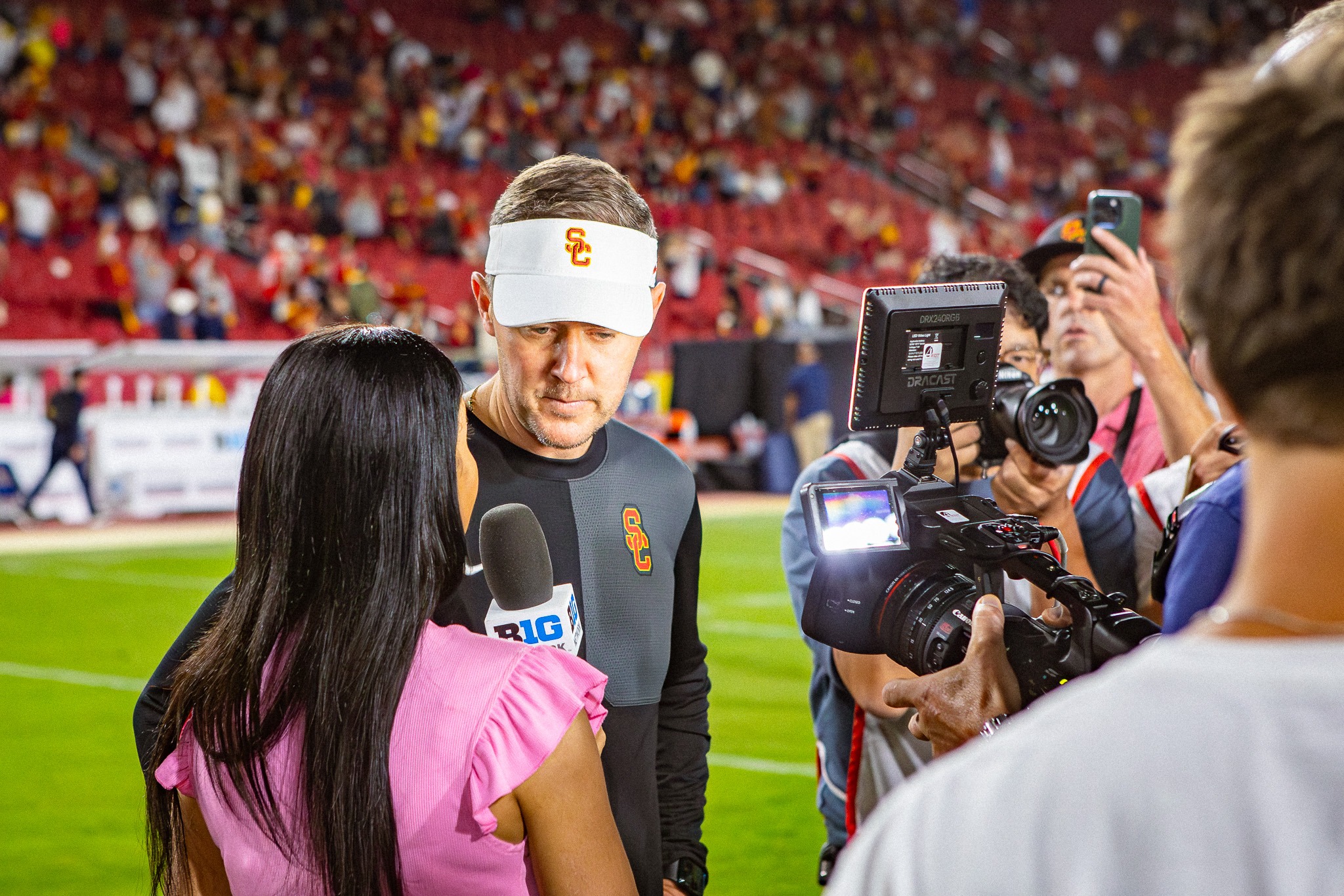 Riley slams USA Today reporter for ‘dumb' probe - Daily Trojan